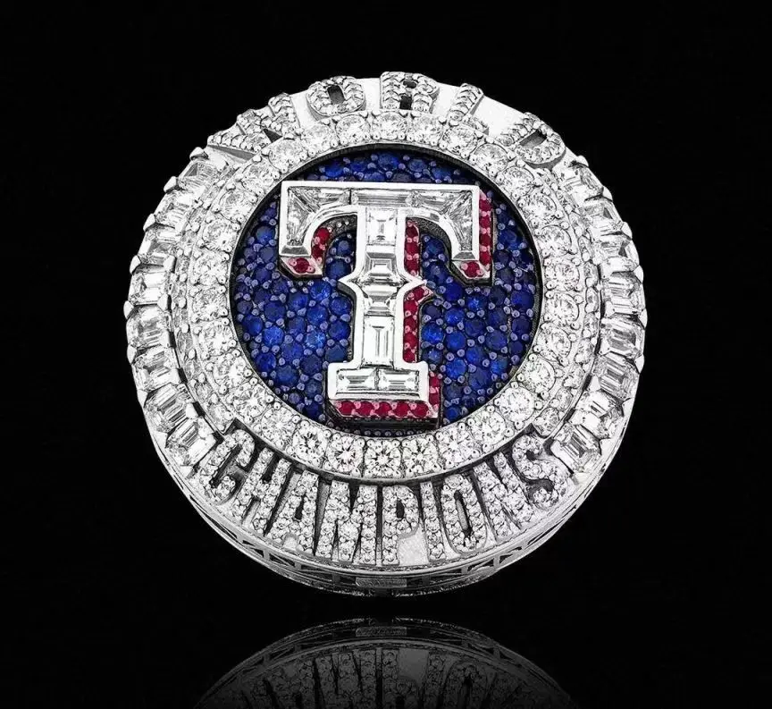 Texas Rangers 2024 Championship Ring - High Quality Team Champions Ring