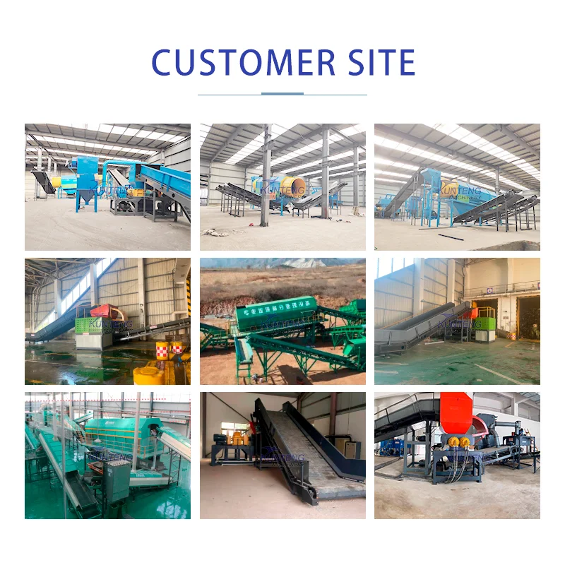 Waste Recycling Plants Trommel Screen Garbage Separating Waste Sorting ...