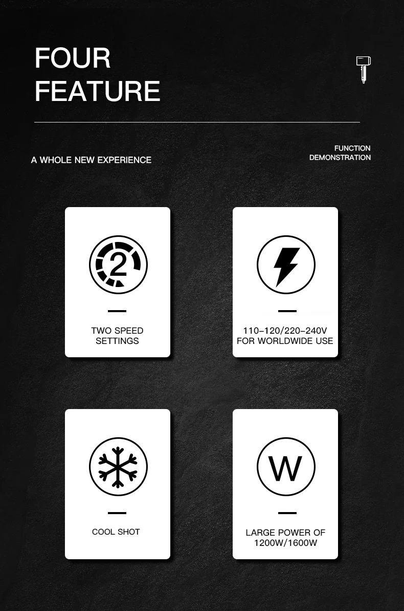 Vgr V-439 Powerful Motor Dc Mini Low Noise Professional Fast Dry Electric Travel Hair Blow Dryer ...