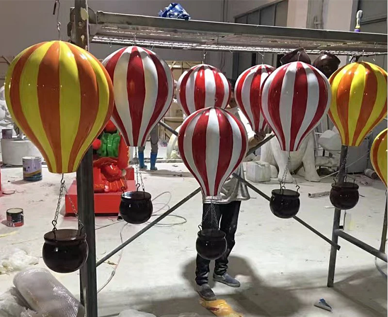 Giant Outdoor Fiberglass Hot Air Balloon Wedding Decor Props for Events ...