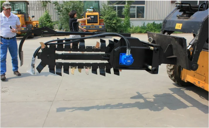 Cable Pavement Laying Farming Chain Trench Digging Machine Trenching ...