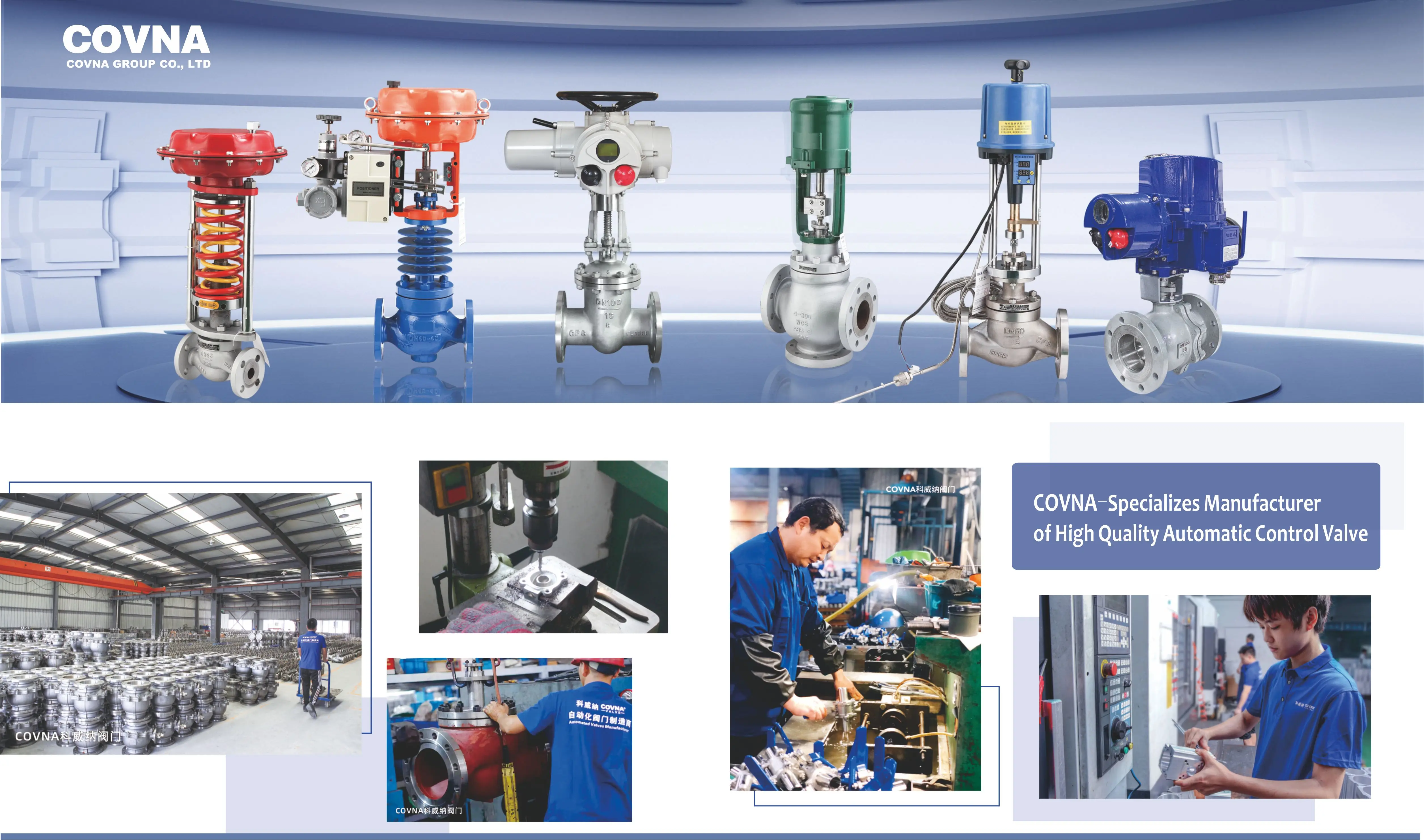 COVNA Pneumatic Control Valve - Versatile & Durable Solutions