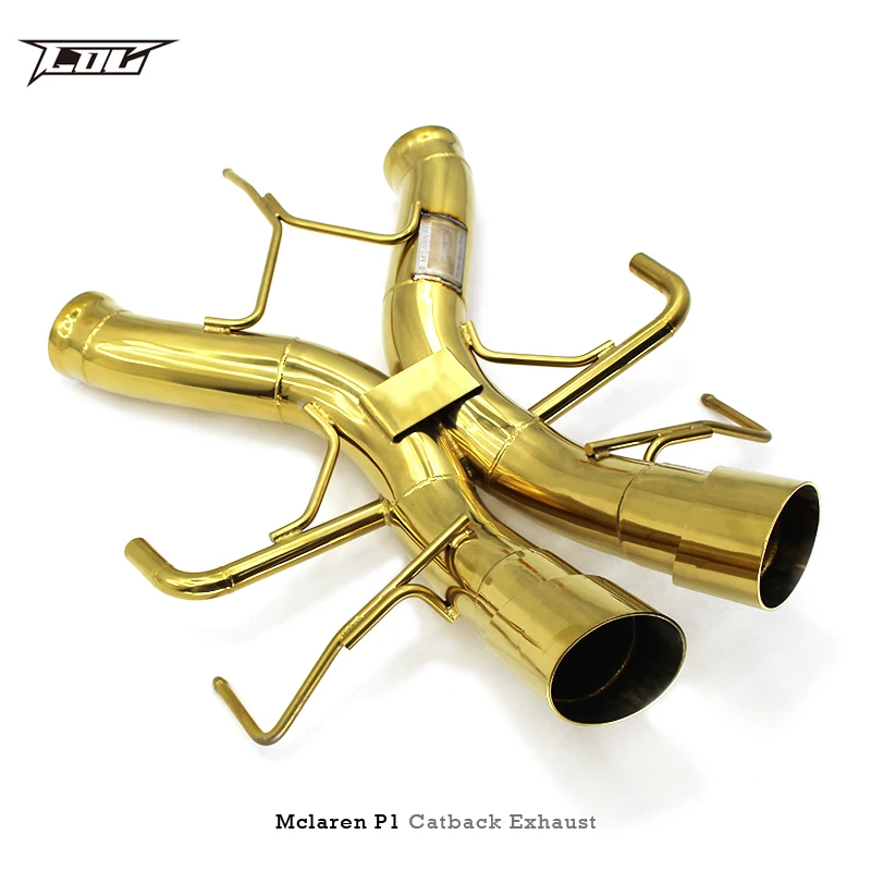 Coc Performance Racing Exhaust System For Mclaren P1 3.8 Hybrid 2013 ...