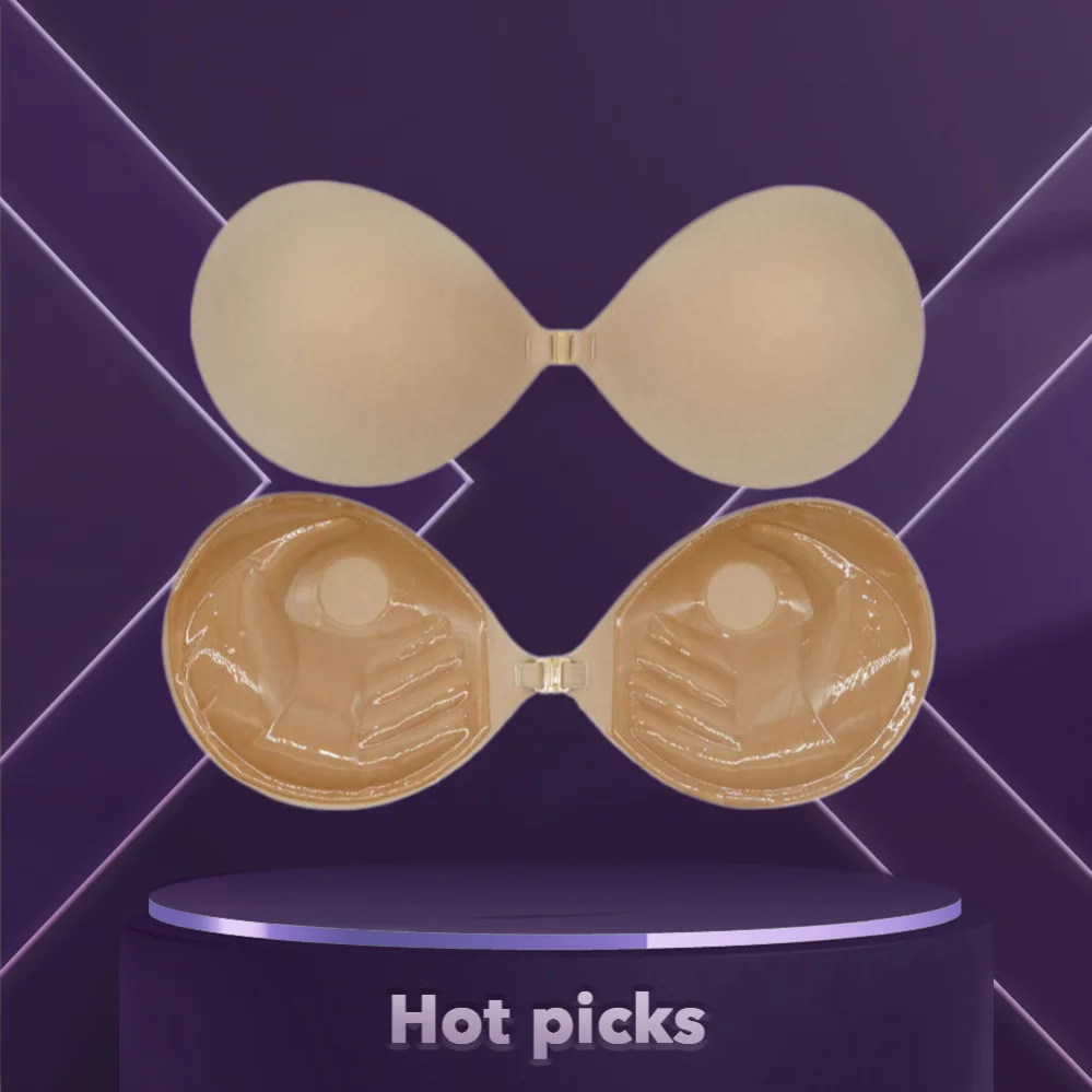 Factory Hot Selling Sticky Strapless Sponge Bra in Low Price Product ...