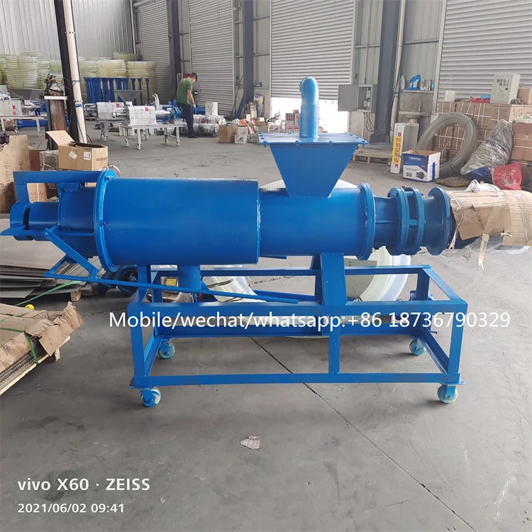 Cow Dung Extractor Farm Manure Dewatering Machine - Buy Cow Manure ...
