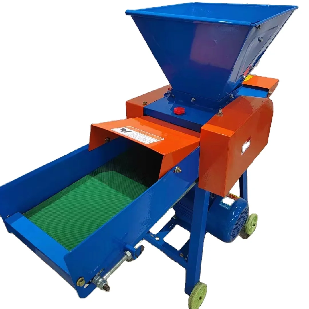 Agricultural Grass Chopper Chaff Conveyor Type Six Blade Small Hay ...
