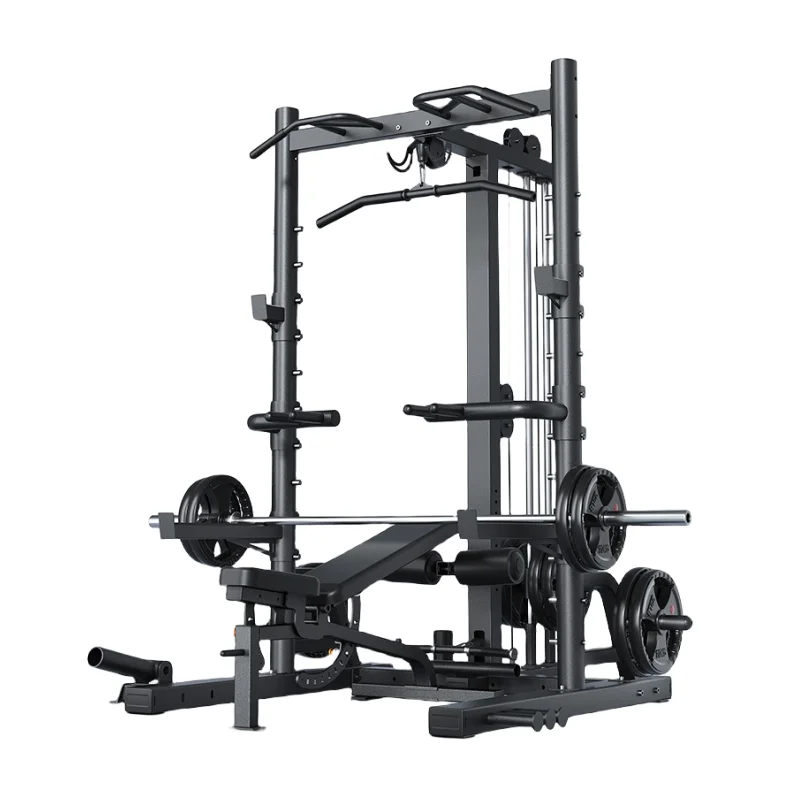 Fitness Home Smith Power Squat Machine Rack Gym Equipment Power Cage ...
