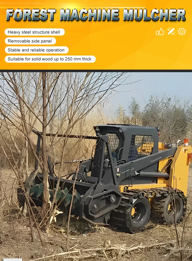 Loader Forest Tree Mower Mulcher Forestry Mulcher for Sale| Alibaba.com
