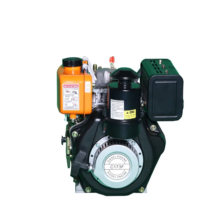 Single Cylinder 173f/178f/186f/188f/192f Diesel Engine Machinery Engine ...