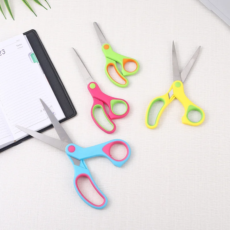 Children Kids Blunt Tips Children Scissors for Kindergarten Beginner ...