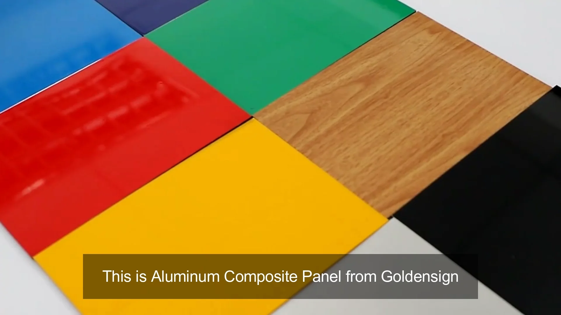 Goldensign Acp Panel Aluminum Composite Sheet For Advertisement Board ...