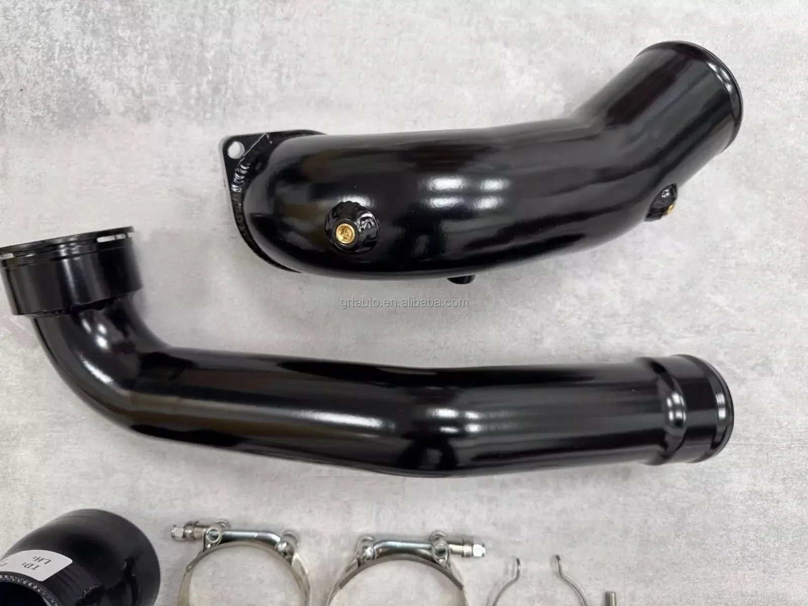 B-MW Aluminium Charge Pipe Kit - Black B58 A90 G20 G30 M240i M340i GEN 2