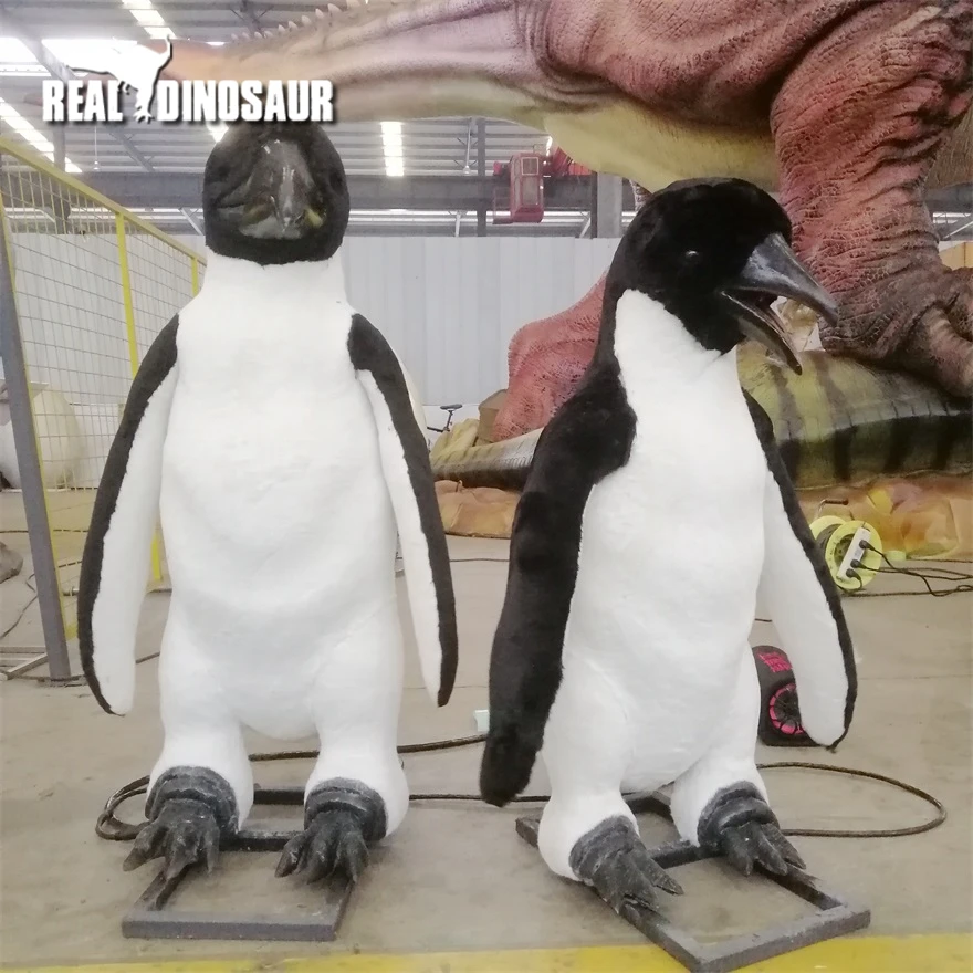 Artificial Robotic Penguin Animatronic Penguin Statue Customize ...