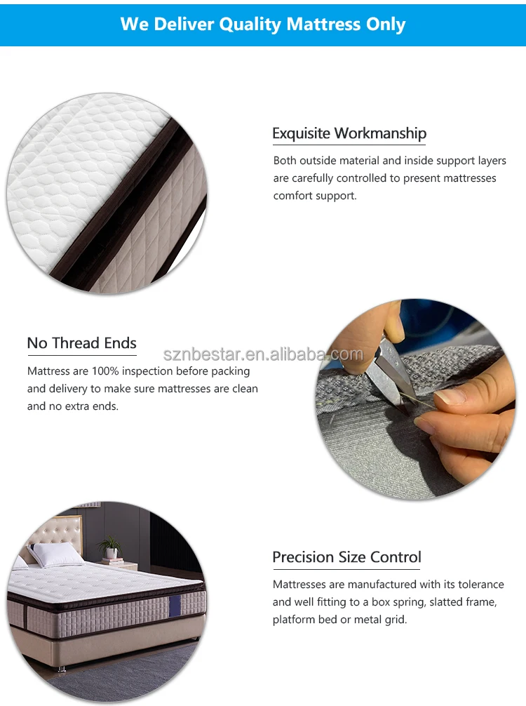 3-7 Days Fast OEM Customizing Premium Memory Foam Mattress