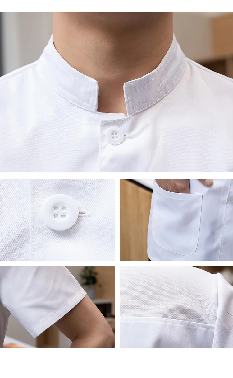 White French Chef Jacket Uniform For Chef - Buy Men Chef Uniforms ...