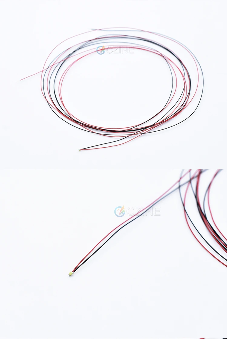 0402 0603 0805 SMD RGB Pre Wired Led Diodes for Model Lights