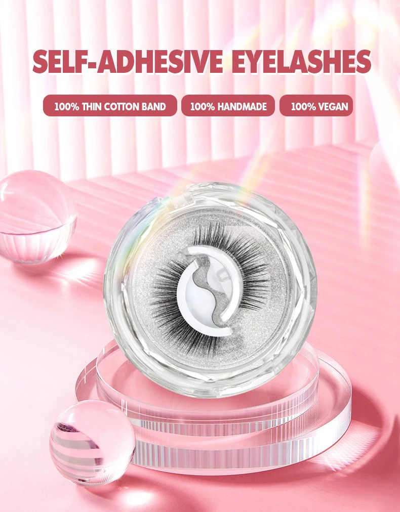 New Style Self-adhesive False Eyelash Self-adhesive False Silk Lashes ...