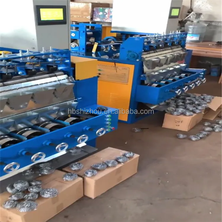 Stainless Steel Scourer Cleaning Ball Washing Making Machine ...