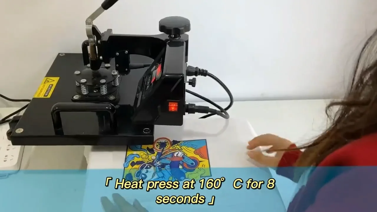 Dtf Digital Printing Iron On Logo Printable Stickers Plastisol Ready To ...