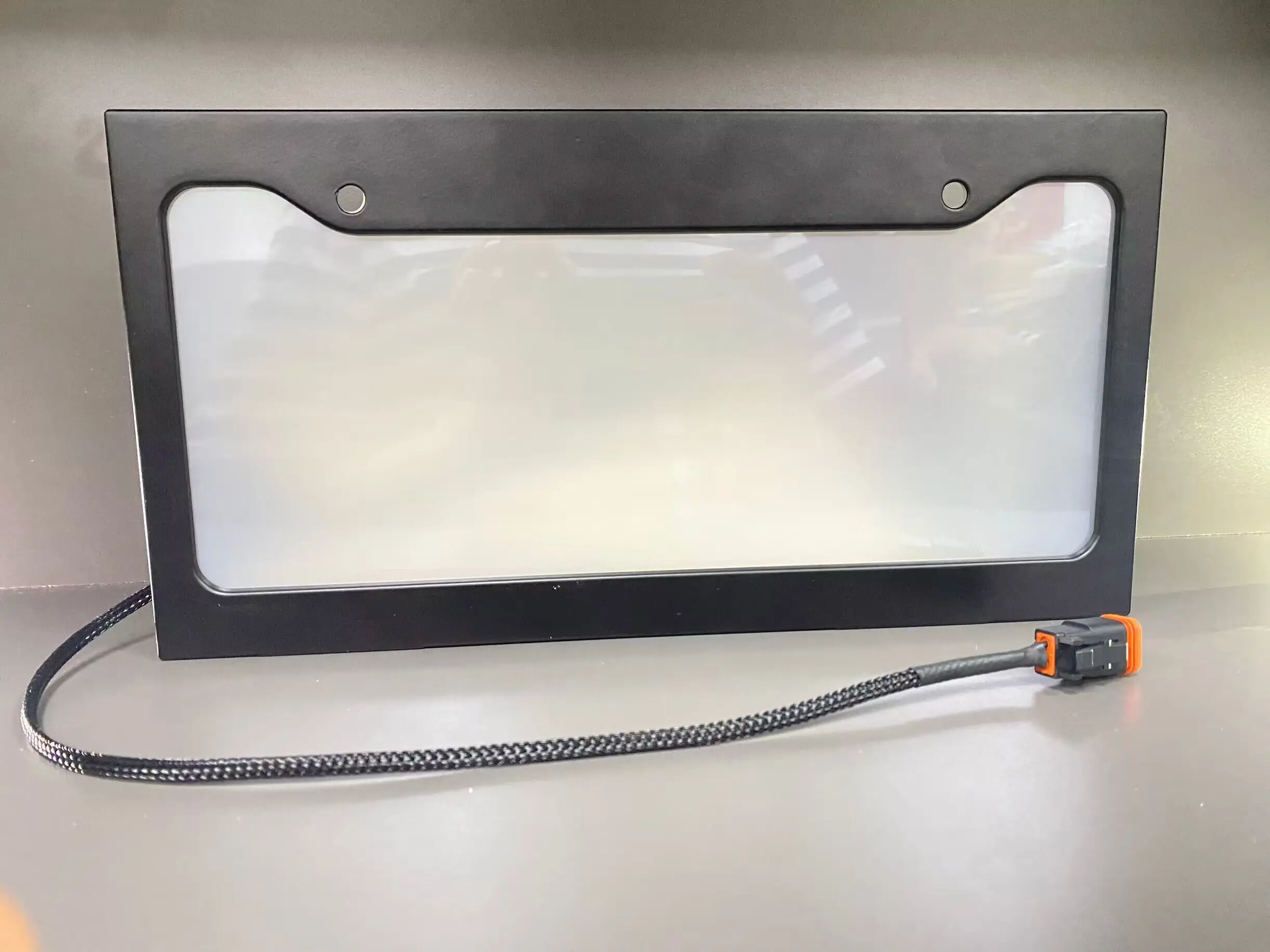 Us Adjustable License Plate Fog Shield To Avoid High-speed Cameras ...