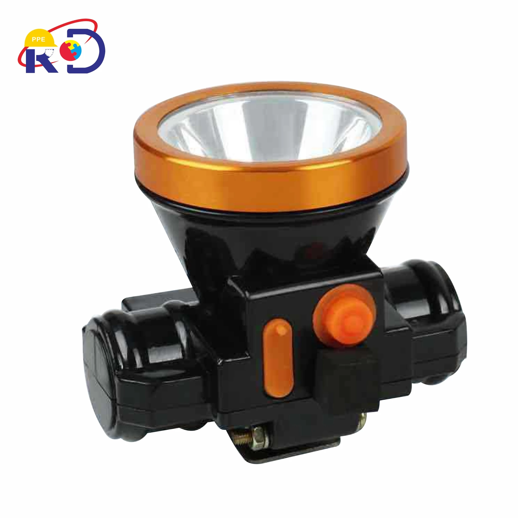 Snap On Helmet Led Rechargeable Head Lamp Miner's Lamp Long-range Head ...