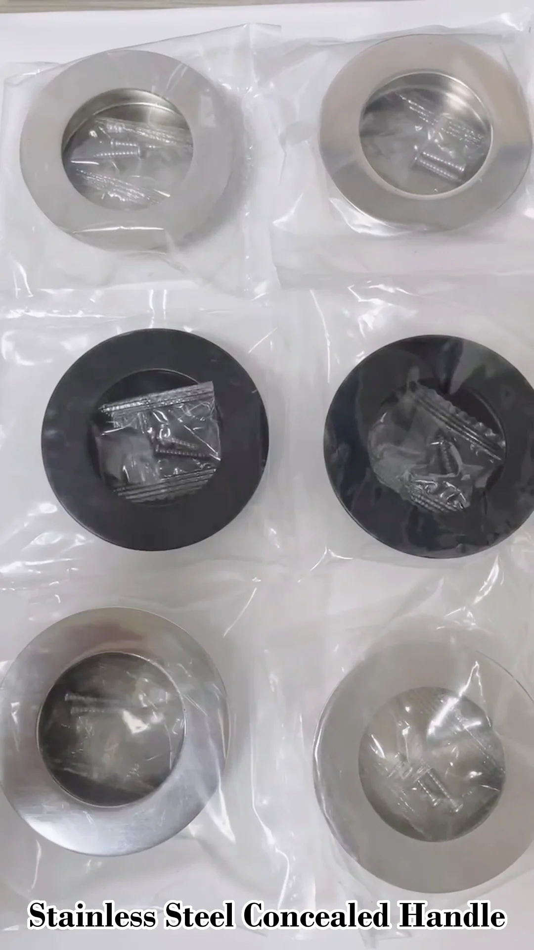 Modern Ss Drawer Cabinet Handle Kitchen Flush Door Pulls Sideboard ...