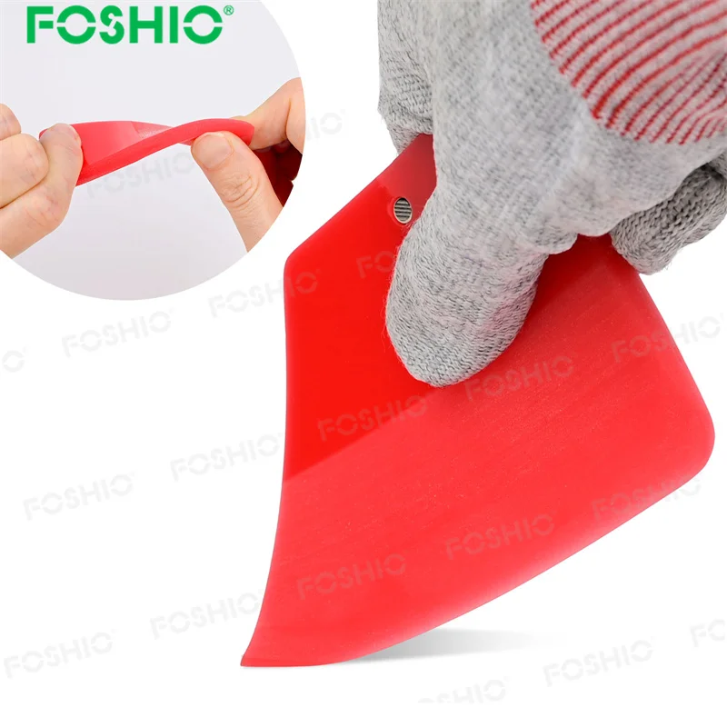 Foshio Red Magnetic PPF Film Installation Tools - Durable & Efficient