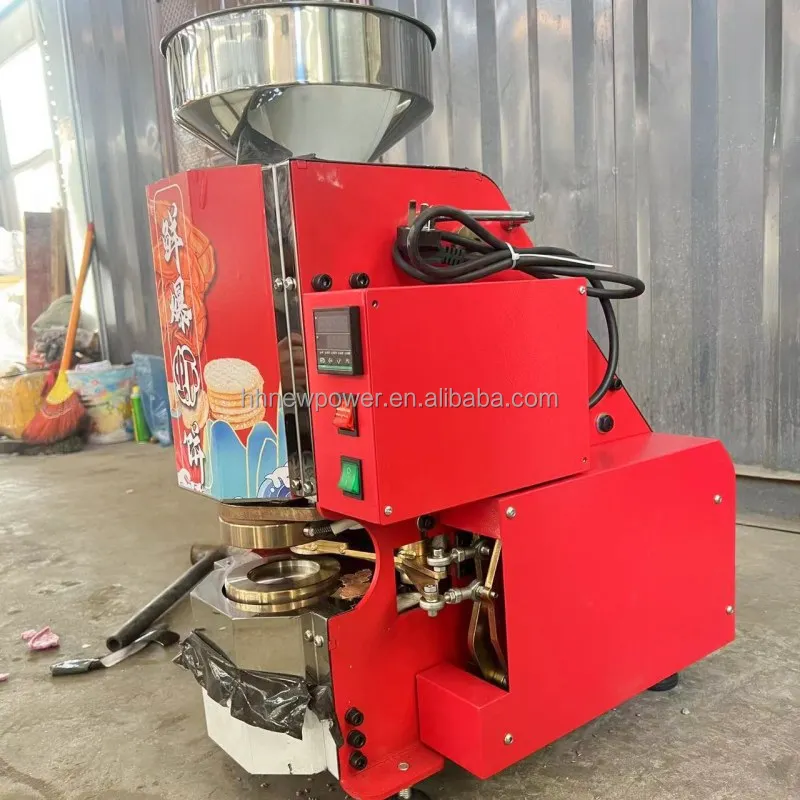 Automatic Mini Rice Cracker Popping Machine Rice Puff Machine Millet ...