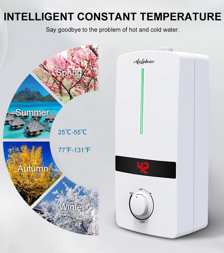 Instant Water Boiler - Efficient Shower Heater Solutions