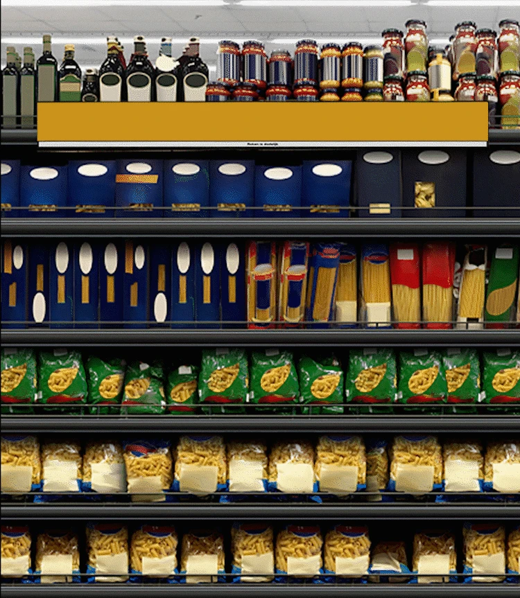 Digital Flexible Pop Retail Displays Animated Epaper Pop Display Color ...