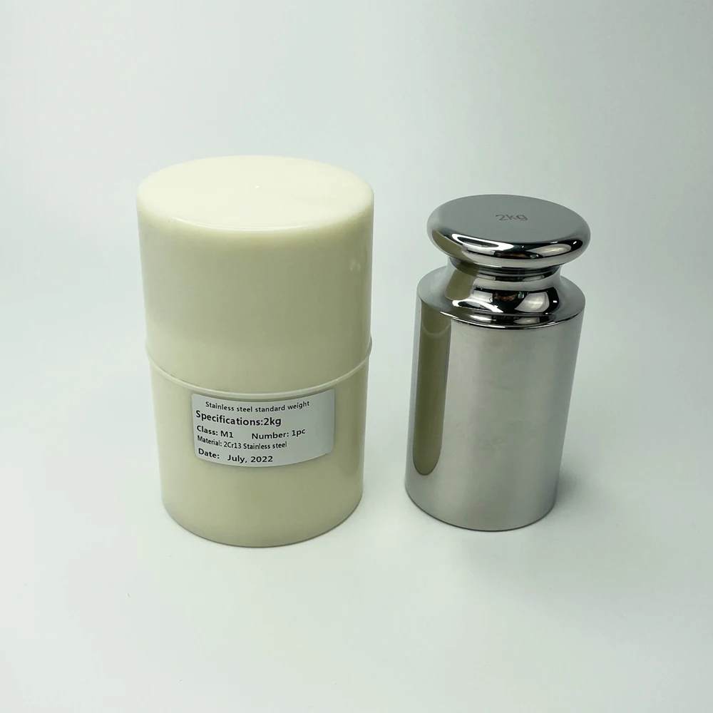 Stainless Steel Test Weight Calibration Weights - 500g to 2kg