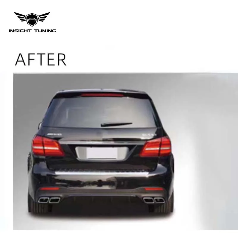 Gl X164 To W166 Gls63 Car Bumpers Body Kit For Mercedes Benz X164 2008 ...