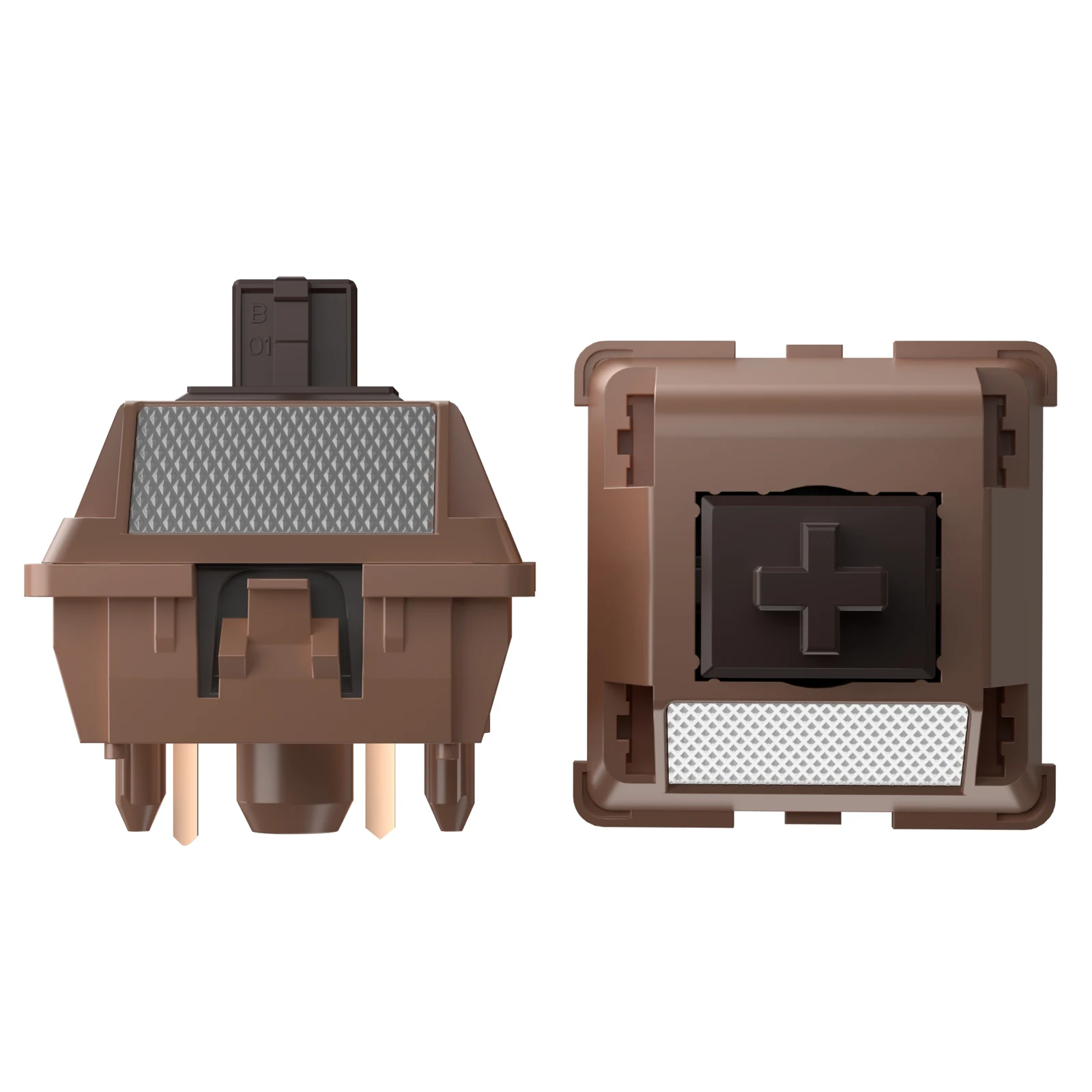 DUROCK POK Tactile Switches - Premium MX Mechanical Keyboard Switches