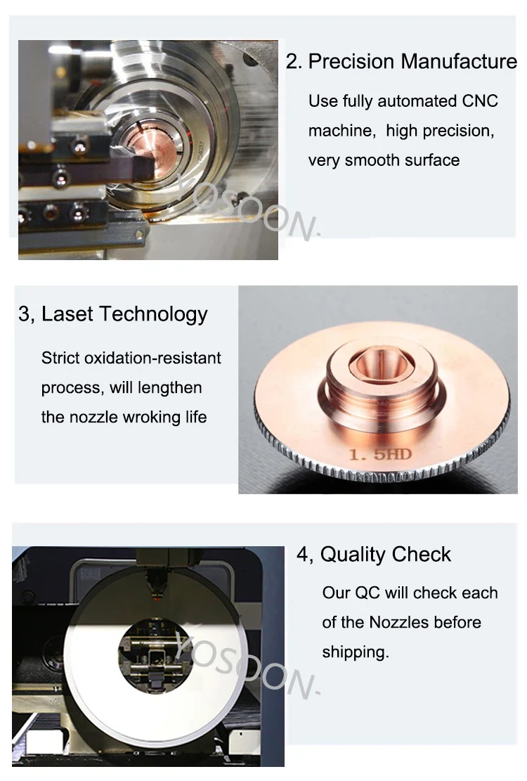 Yosoon Laser Cutter Spare Parts D32 H15 Single Layer Laser Cutting ...