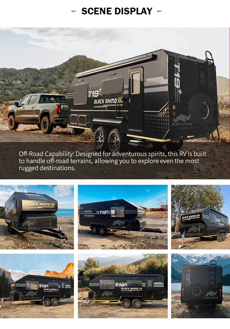 Trike 4x4 Rv Class C Caravan Motorhome With Electric Brake - Buy 4x4 Rv ...