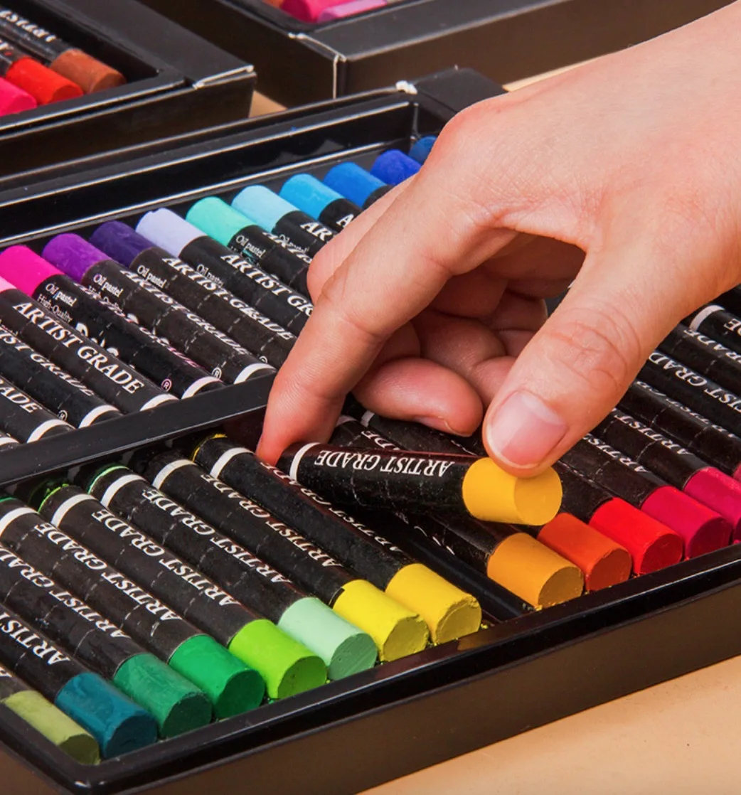 Soft Oil Pastels Set Of 48 - Assorted Colors - Buy Soft Oil Pastels,Oil ...