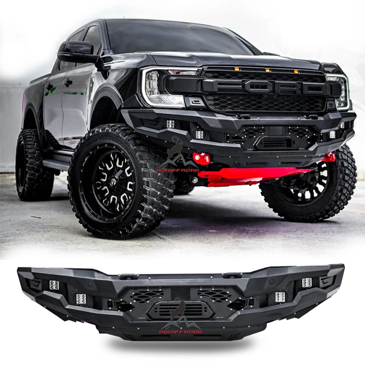 ADI OFF ROAD B08 Series Heavy off Road Iron Bumper for Ford Ranger 2023