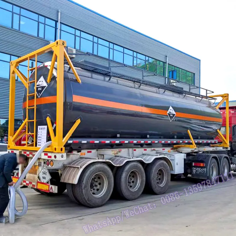 20ft Used Iso Tank Container With Capacity Of 28000l,40ft Tank ...