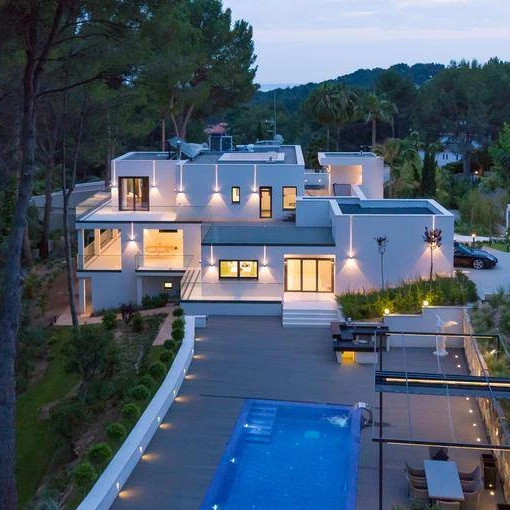 China Prefabricated Houses Large Prefab Homes Prefab Villa House Luxury ...