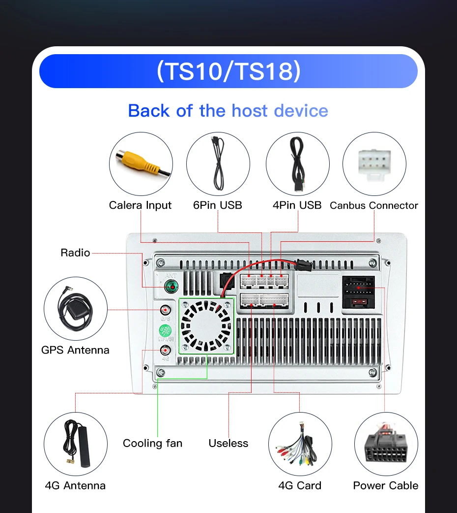 Alibaba.com: MEKEDE TS10 TS18 QLED Car Video Head Unit, 9/10inch 2DIN ...
