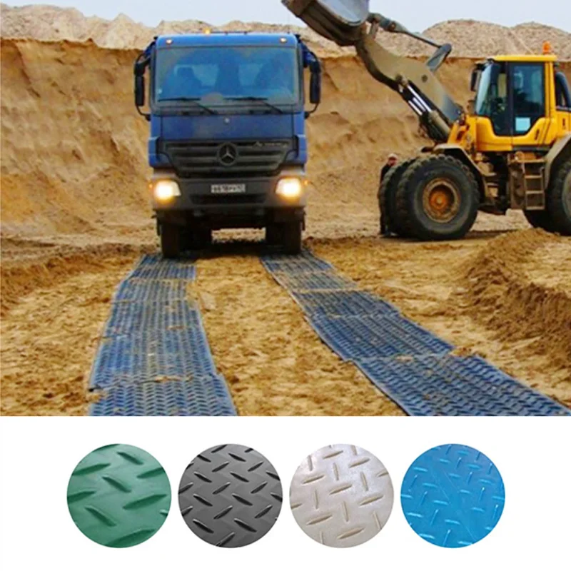 Waterproof Uhmwpe Temporary Paving Board Ground Protection Mat Road ...