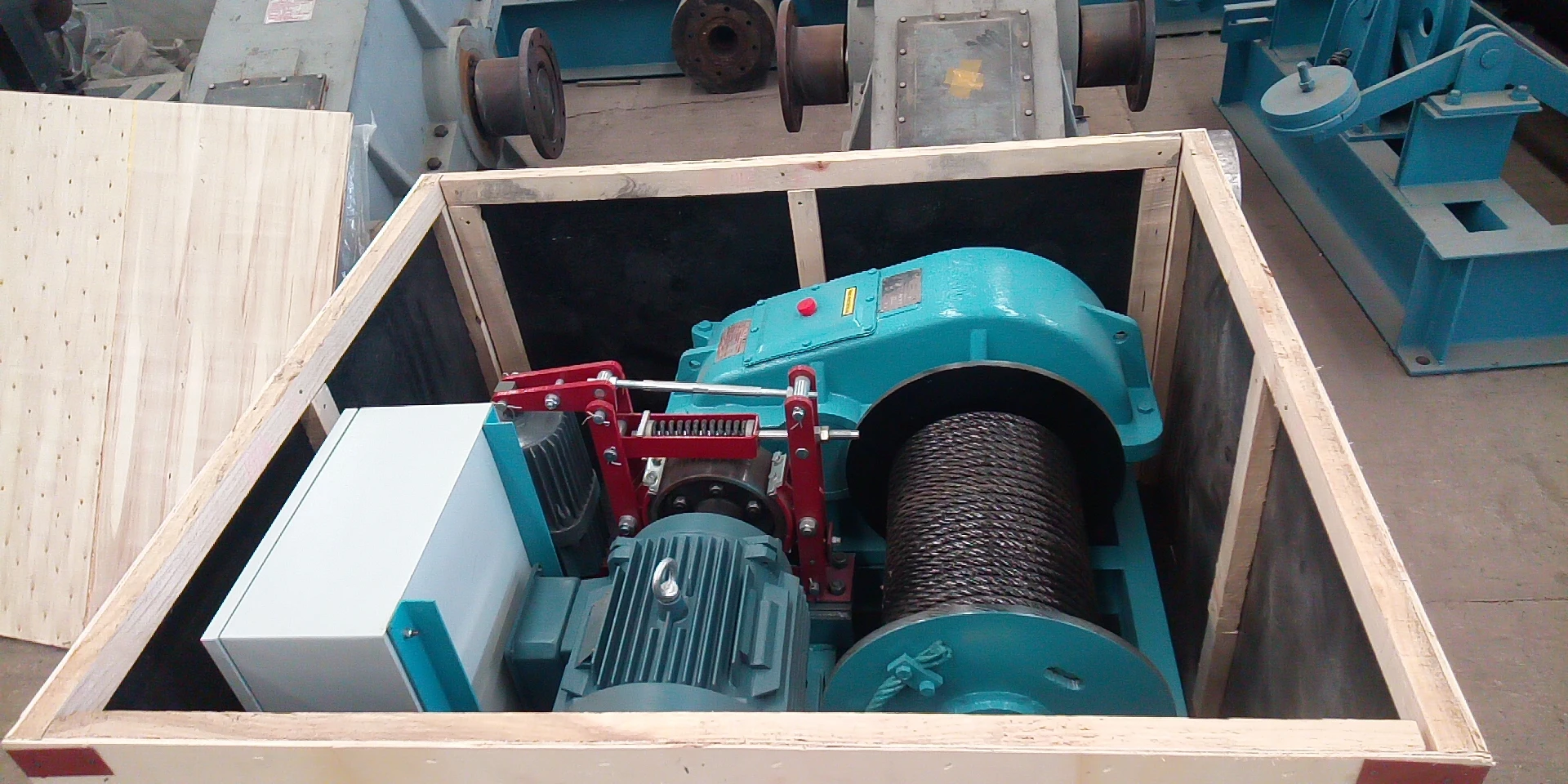 JM Model Ship Pulling Launching Electric Ramp Winch 60t for Boat Heavy ...