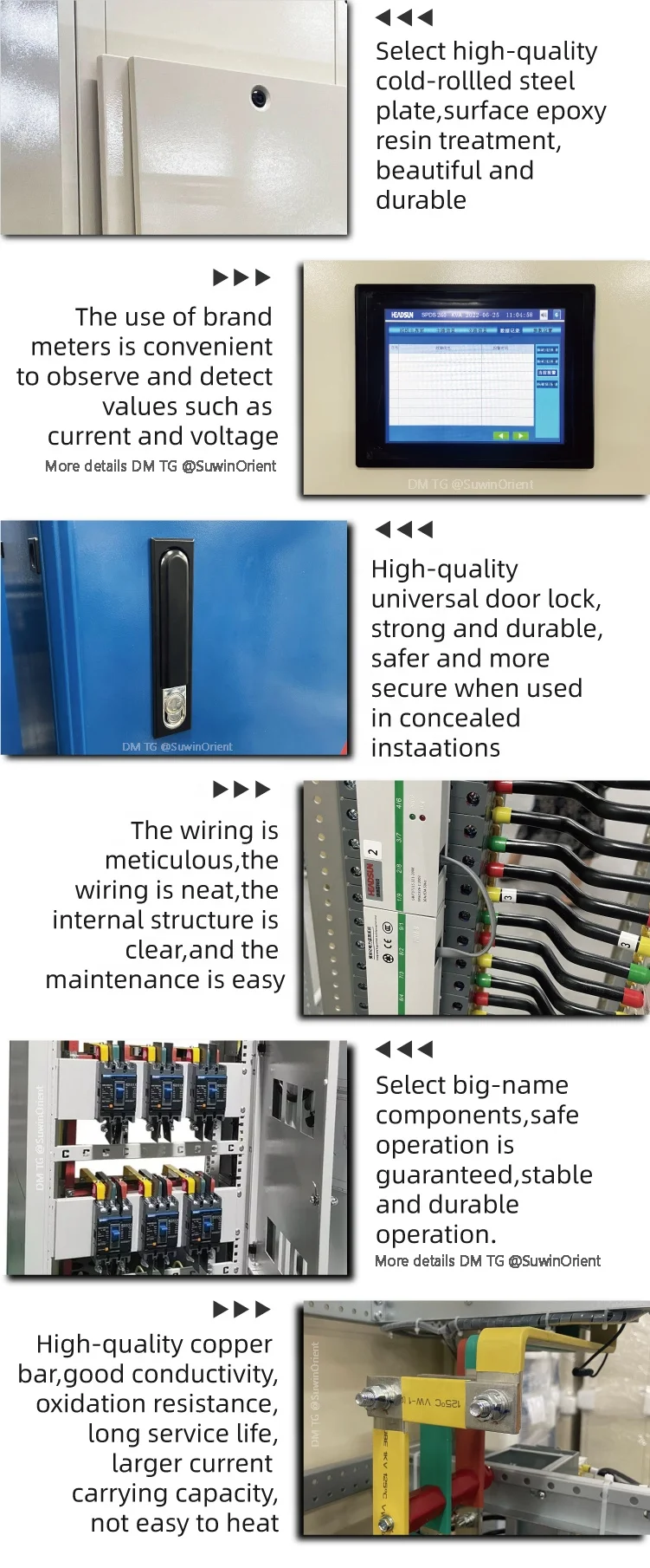 Custom 800A-4000A Electric Control Panels for Power Distribution