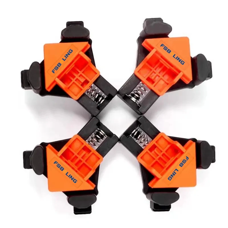 Adjustable Spring Loaded Right Angle Woodworking Clamp - Buy Picture ...