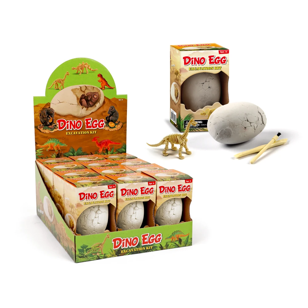 Diy Kid Craft Educational Science Toy Mini Fossil Dinosaur Skeleton ...