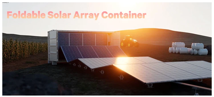 MEOX Containerized 20 40 Ft Container off Grid Power System