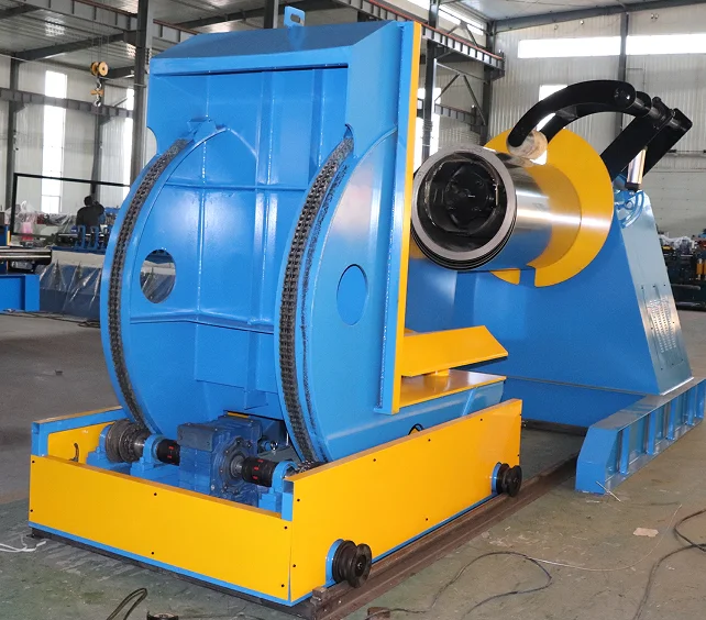 5T 7T 8T 10T Full Automatic Decoiler Machine for Metal Steel PPGI