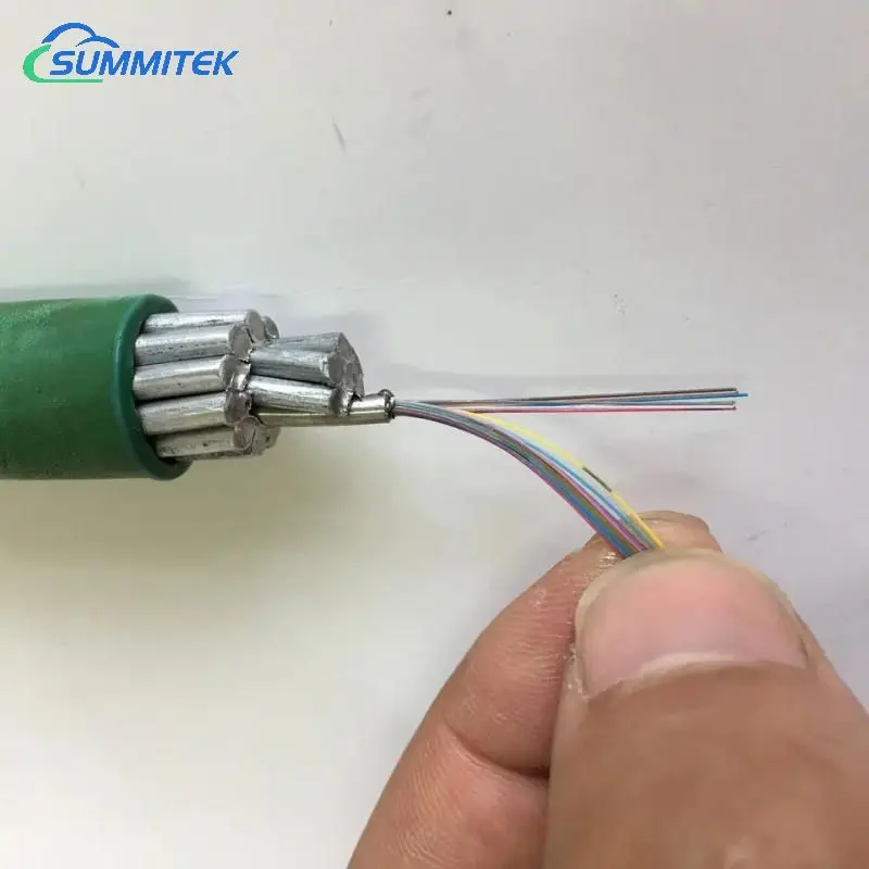 3km 5km Outdoor Central Tube Type Stainless Opgw Optical Cable Optical ...