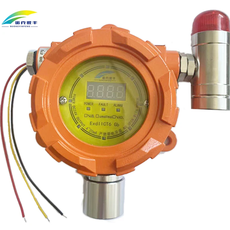 Nykf-fc100 Fixed Helium Gas Detector So2 Ammonia Fixed Single Gas ...