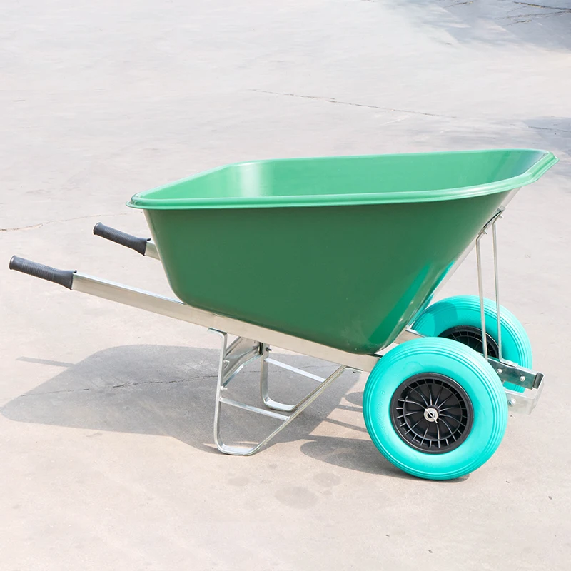 Heavy Duty Steel Wheelbarrow - Durable & Versatile